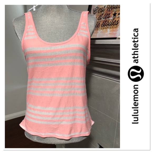 lululemon athletica | Tops | Lululemon Athletica Tank With Low Back ...